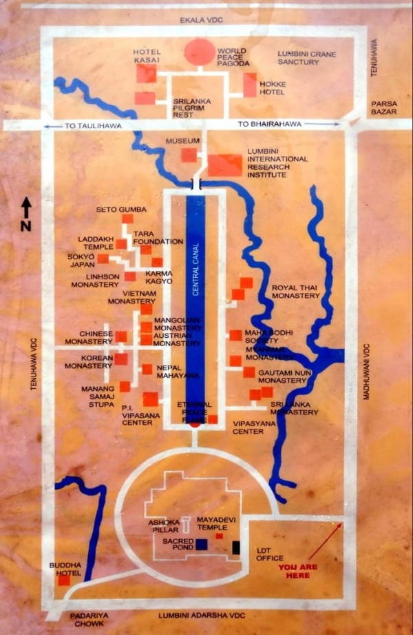 Lumbini - the birthplace of the Buddha - Quang Nguyen